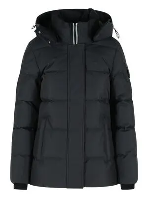 Moose Knuckles Nylon Down Jacket - Black