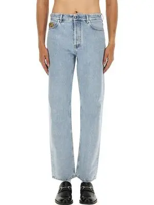Gucci Dèlavè Straight Leg Jeans - Denim