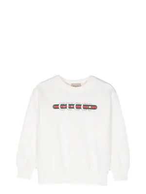 Gucci Logo Jersey - White