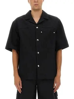 Gucci Gg Jacquard Shirt - Black
