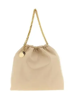 Stella McCartney Falabella Drawstring Shoulder Bag - Beige