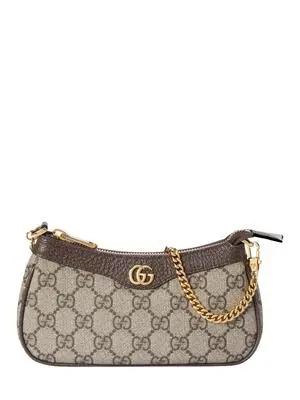 Gucci Mini Ophidia Bag - Brown