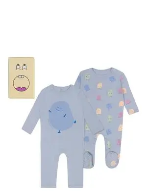 Stella McCartney Baby Onesie Set - Baby Blue