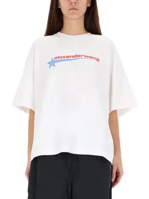 Alexander Wang Logo T-shirt - Black