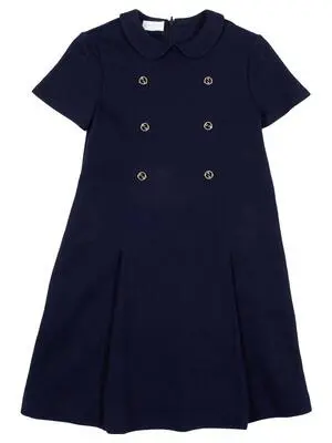 Gucci Dress With Buttons - Blue