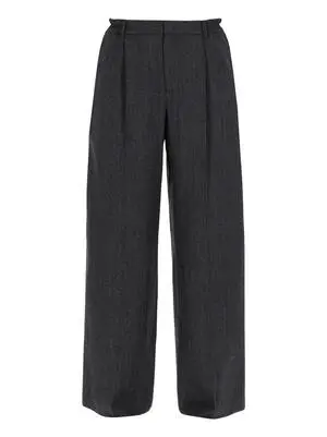 Alexander Wang Tailored Wool Trousers - Charcoal