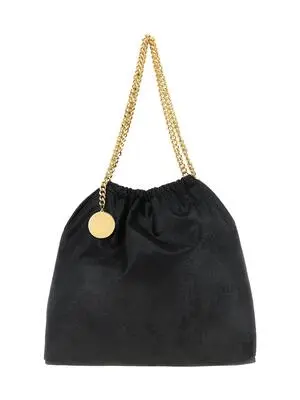 Stella McCartney Falabella Drawstring Shoulder Bag - Black