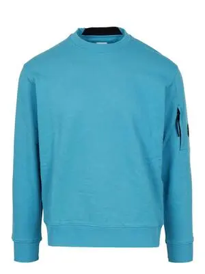 C.P. COMPANY Cotton Sweater Clear Blue