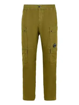 C.P. COMPANY Cargo Pants In Cotton - Green