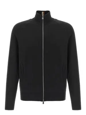 Hugo Boss H-idino' Cardigan - Black