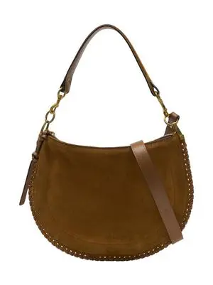 Isabel Marant Oskan Soft Zip Gz Shoulder Bag - Brown