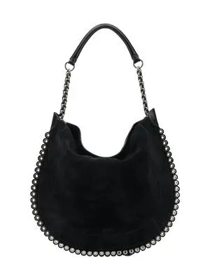 Isabel Marant Oskan Hobo Soft Shoulder Bag - Black