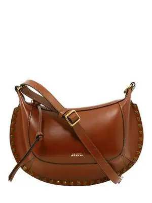 Isabel Marant Oskan Moon Small Shoulder Bag - Brown