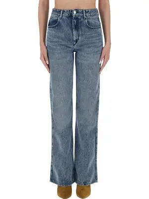 Isabel Marant Belvira Flare Jeans - Blue