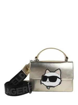Karl Lagerfeld Handbag With Logo - Yellow