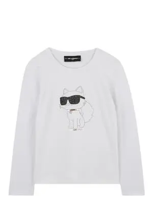 Karl Lagerfeld T-shirt With Logo - White
