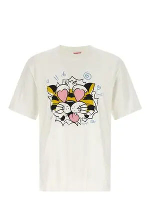 Kenzo Wild Tiger' T Shirt - White