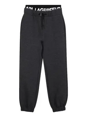 Karl Lagerfeld Logo Jogging Pants - Charcoal
