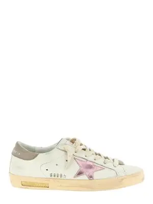 GOLDEN GOOSE Superstar Leather Sneakers - White