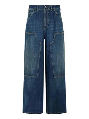 MAISON MARGIELA Cotton Carpenter Jeans - Blue