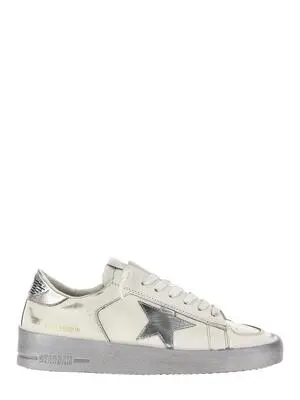 GOLDEN GOOSE Stardan Sneakers - Silver