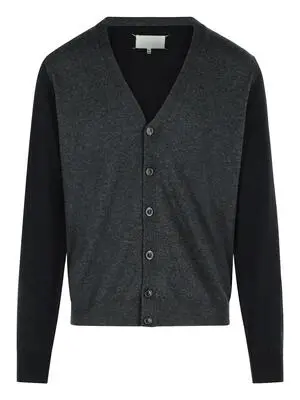 MAISON MARGIELA Wool Cardigan - Grey
