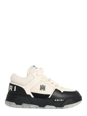 Amiri Ma-1 Leather Blend Sneakers - Black