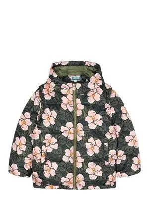 Kenzo Down Jacket With Removable Sleeves - Pink