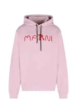 Marni Cotton Sweatshirt - Pink