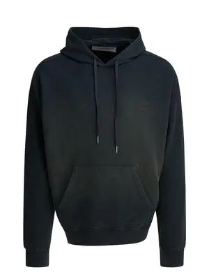 GOLDEN GOOSE Bleached Effect Hoodie - Black