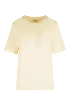 Khaite Silk Jersey T-shirt - Cream