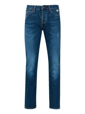 ROY ROGER'S Straight Leg Jeans - Medium Denim