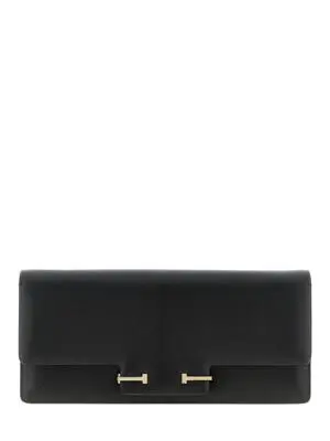TOM FORD Supple Grain Leather Shoulder Bag