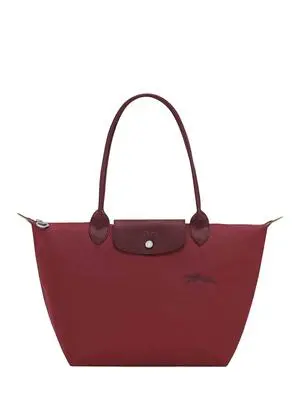 Longchamp Le Pliage Green M Bag - Red