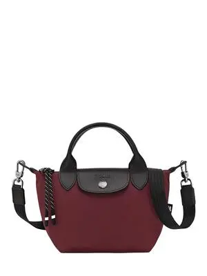 Longchamp Le Pliage Energy Xs Bag With Handle - Burgundy