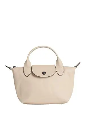 Longchamp Le Pliage Xtra Leather Bag - Ivory