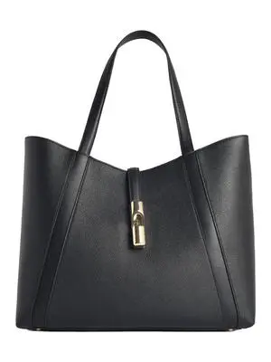 Furla Shopping Goccia Lear Bag - Black