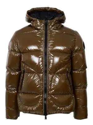Herno Glossy Down Padded Jacket - Military