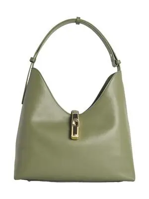 Furla Leather Shoulder Bag - Green