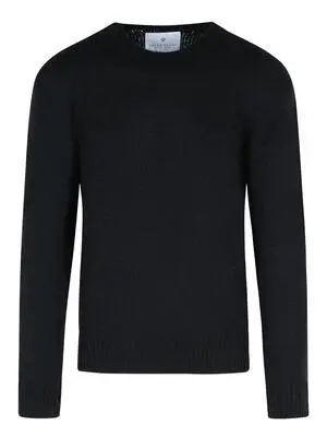 SEVEN GAUGE Alpaca Blend Sweater - Black