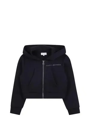 Marc Jacobs Hooded Zip-up Jacket - Blue