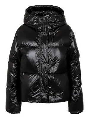 FAY Quilted Down Jacket - Black