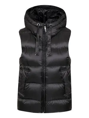 Max Mara Quilted Sleeveless Jacket - Black