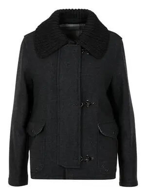 FAY Double-Face Carded Wool Coat