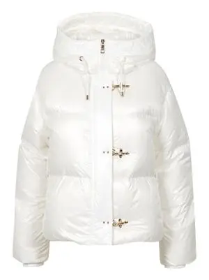 FAY Quilted Down Jacket - White
