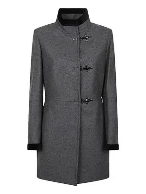 FAY Virginia 3 Ganci Coat - Grey