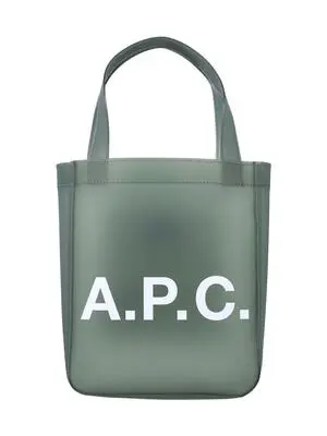 A.p.c. Lou Pvc Tote Bag - Khaki