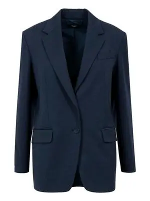 Max Mara Single-breasted Blazer - Blue
