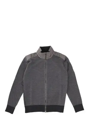 Belstaff Kelby Zip-up Merino Wool Cardigan - Grey