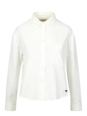 Max Mara Oxford Cotton Button-down Shirt - White